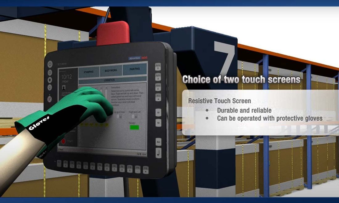 Advantech-DLoG DLT-V83 – Mobiles Terminal für die Intralogistik
