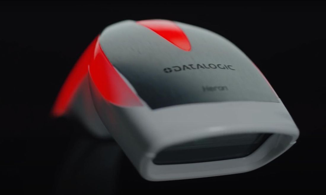 Datalogic Heron: barcode scanner with USB for checkout and service
