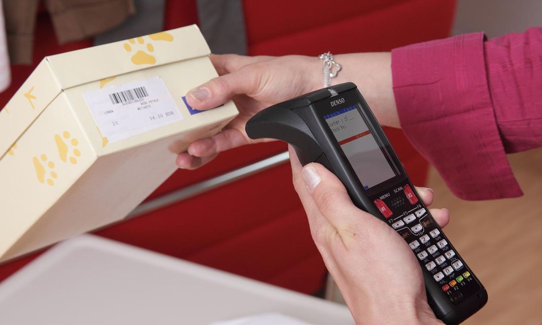 MDE Gerät Denso BHT-800 – Barcode Scanner mit Display