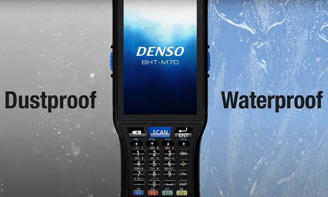 Mobile data capture with the Denso BHT-M70 scanner