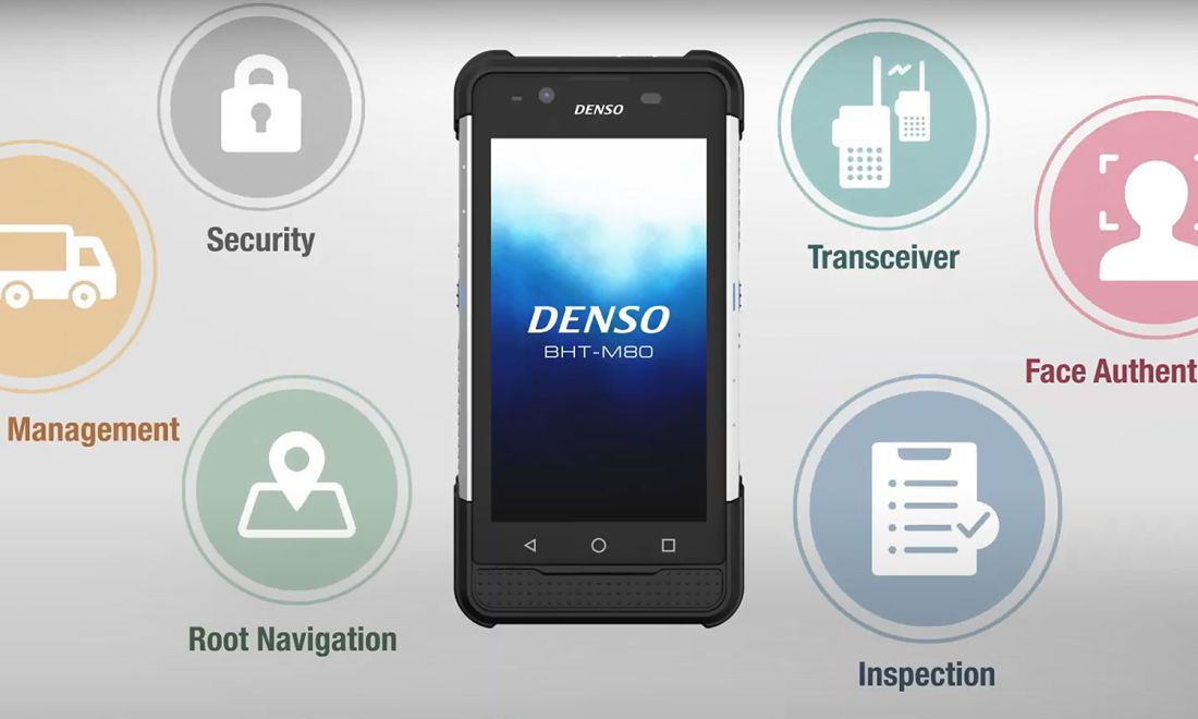 Denso BHT-M80 – Leistungsstarkes und robustes MDE-Gerät