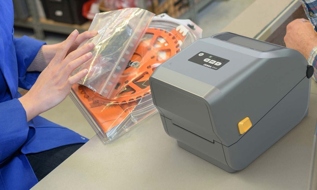 Zebra ZD400 series printer - print labels easily