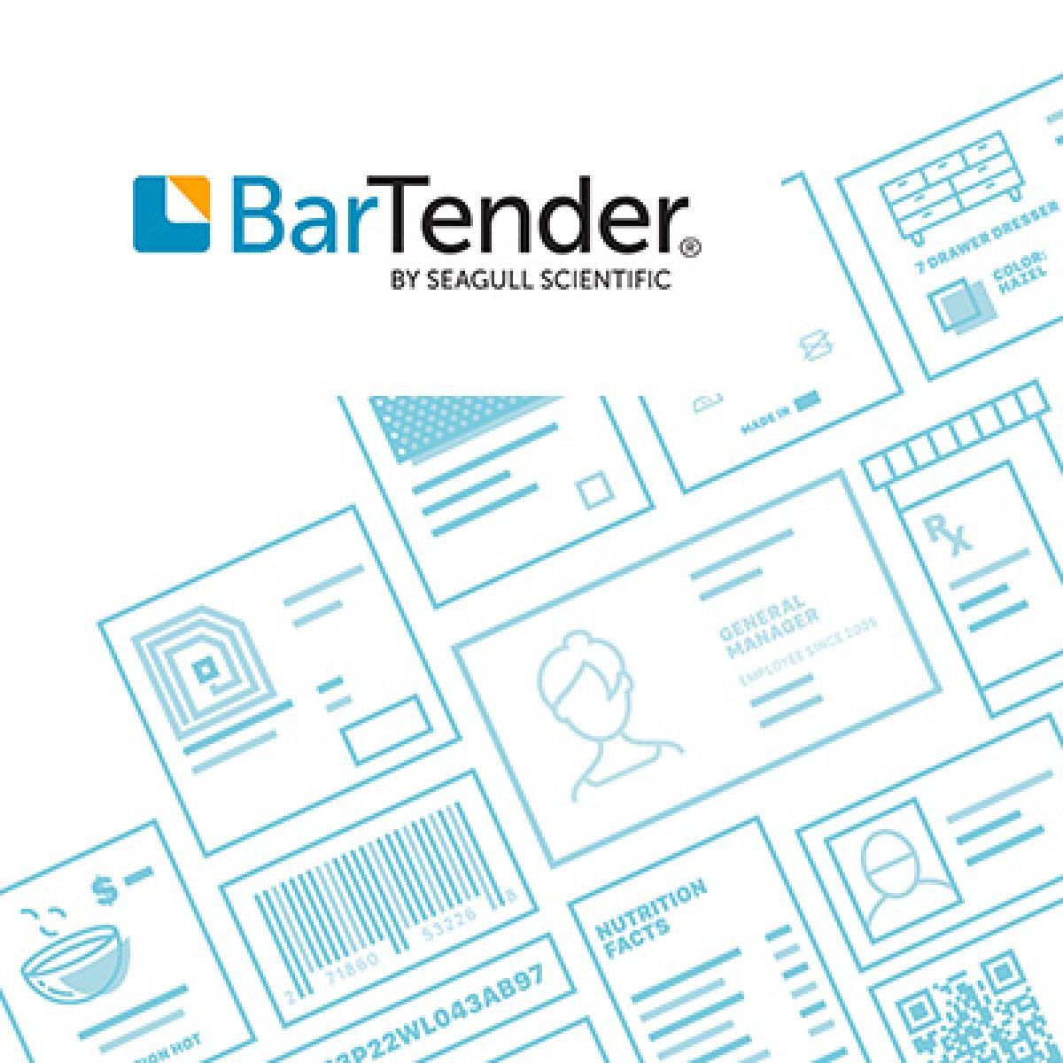 Seagull Scientific Bartender Software For Barcodes And Rfid