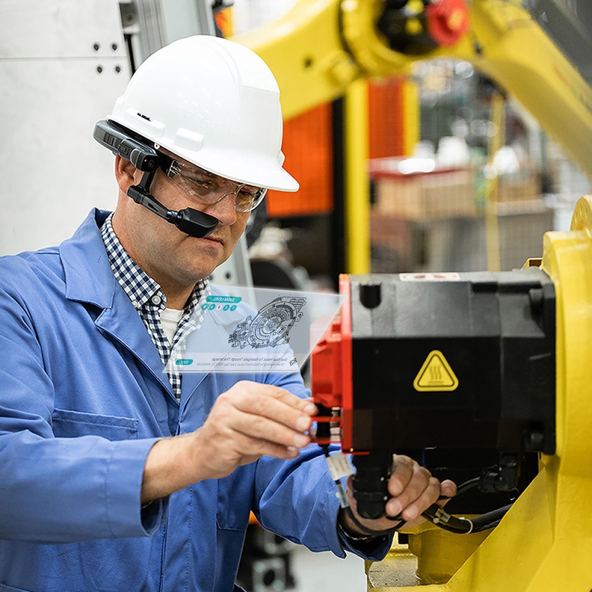 Digital shop floor assistance for improved manufacturing processes